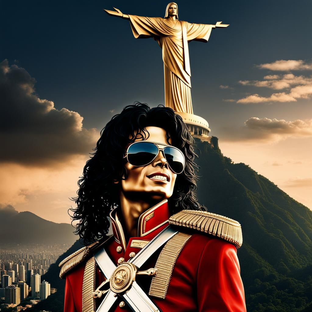 Michael jackson in rio de janeiro - AI Generated Artwork - NightCafe ...