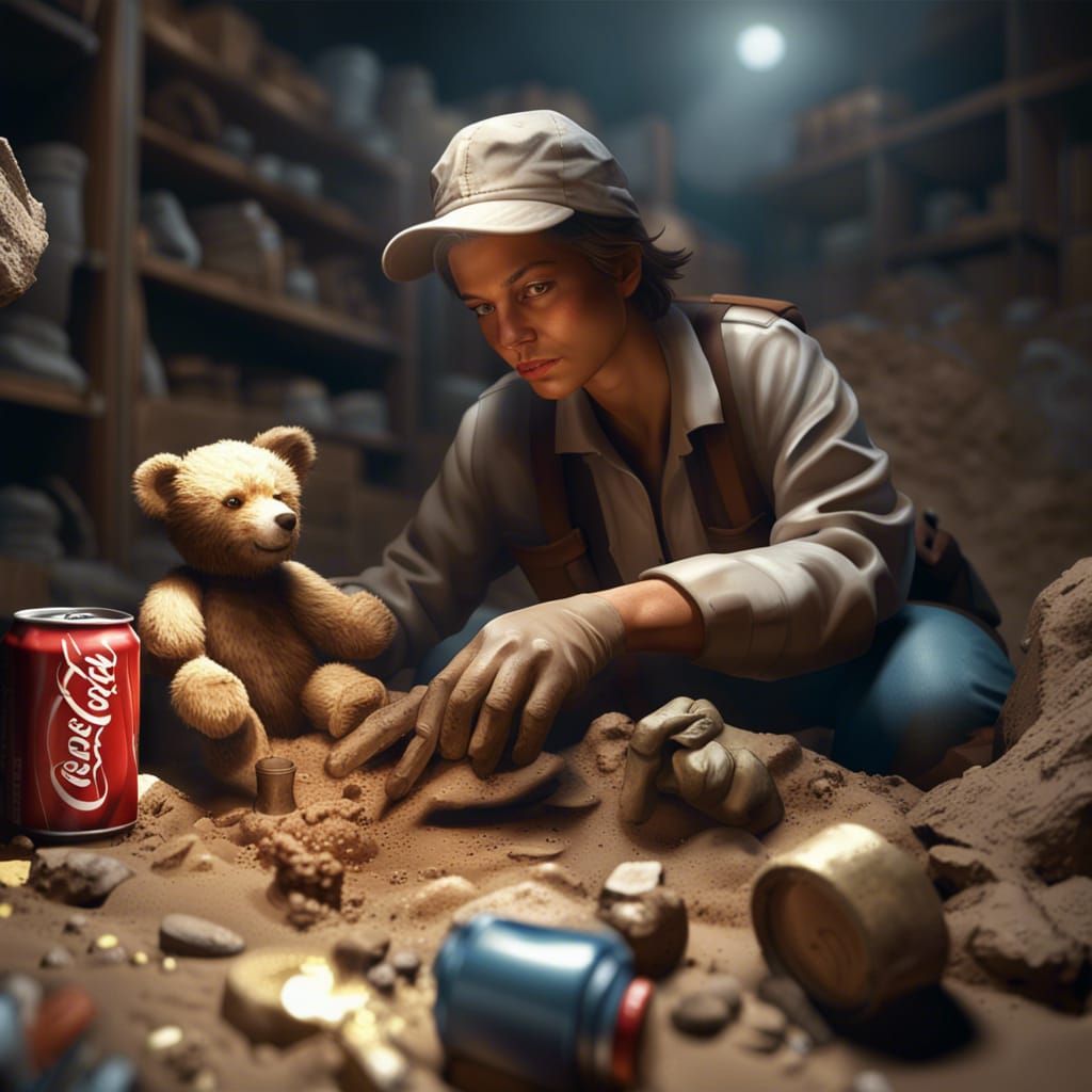 Future Archaeologist - AI Generated Artwork - NightCafe Creator