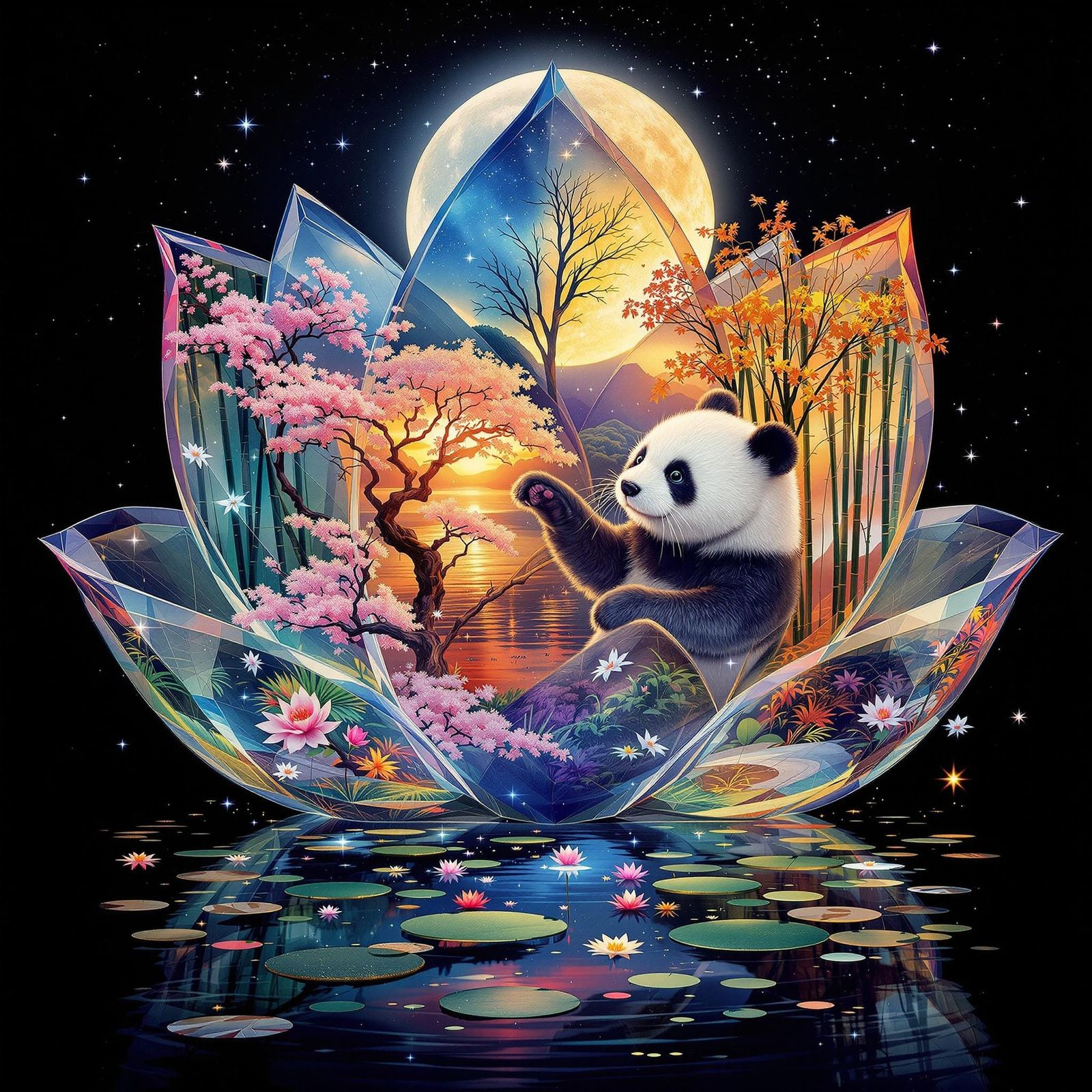 lotus panda - lotus panda