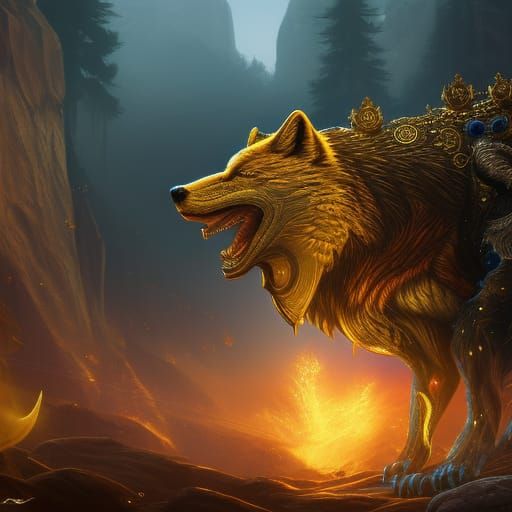 Wraith in Wolf's Clothing - AI Generated Artwork - NightCafe Creator