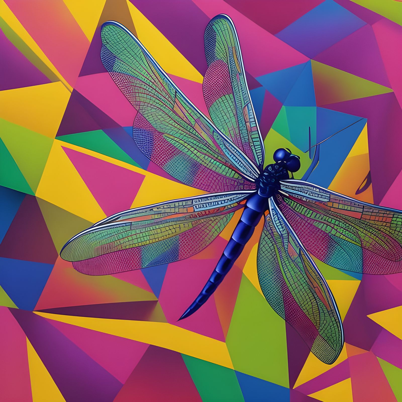 Dragonfly - AI Generated Artwork - NightCafe Creator