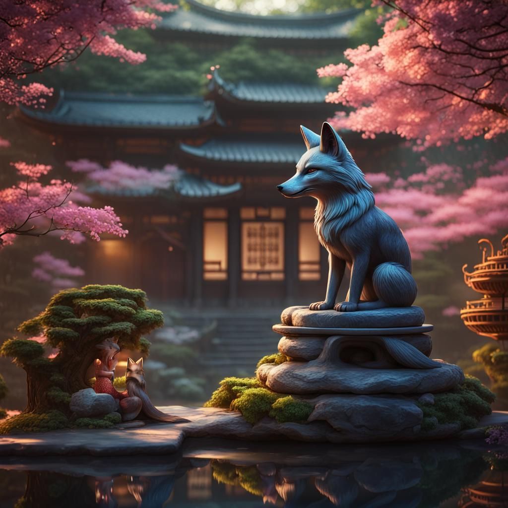 quiet fox - AI Generated Artwork - NightCafe Creator