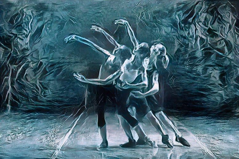 ballerinas - AI Generated Artwork - NightCafe Creator