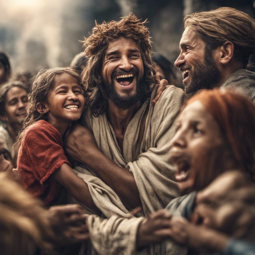 Joy in Jesus - AI Generated Artwork - NightCafe Creator