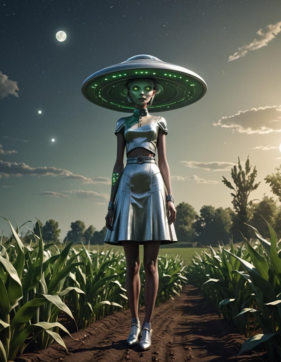 My Alien Bride! -- 3D Game - AI Generated Artwork - NightCafe Creator