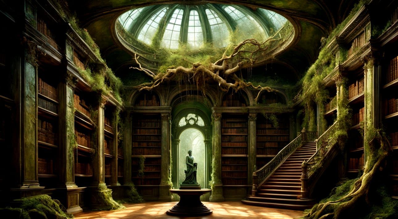 Forgotten library - Forgotten library