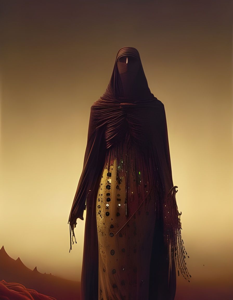 Desert ghost - AI Generated Artwork - NightCafe Creator