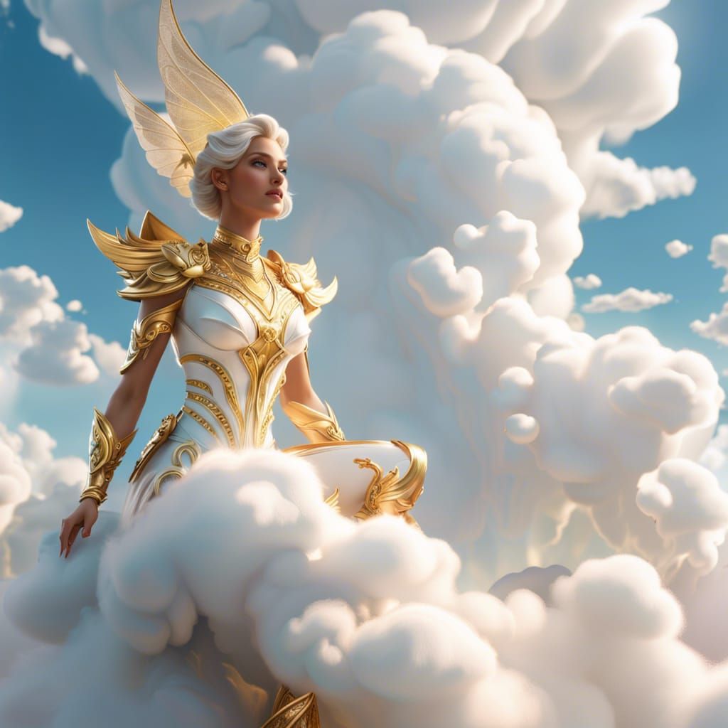 Cloud Queen - AI Generated Artwork - NightCafe Creator