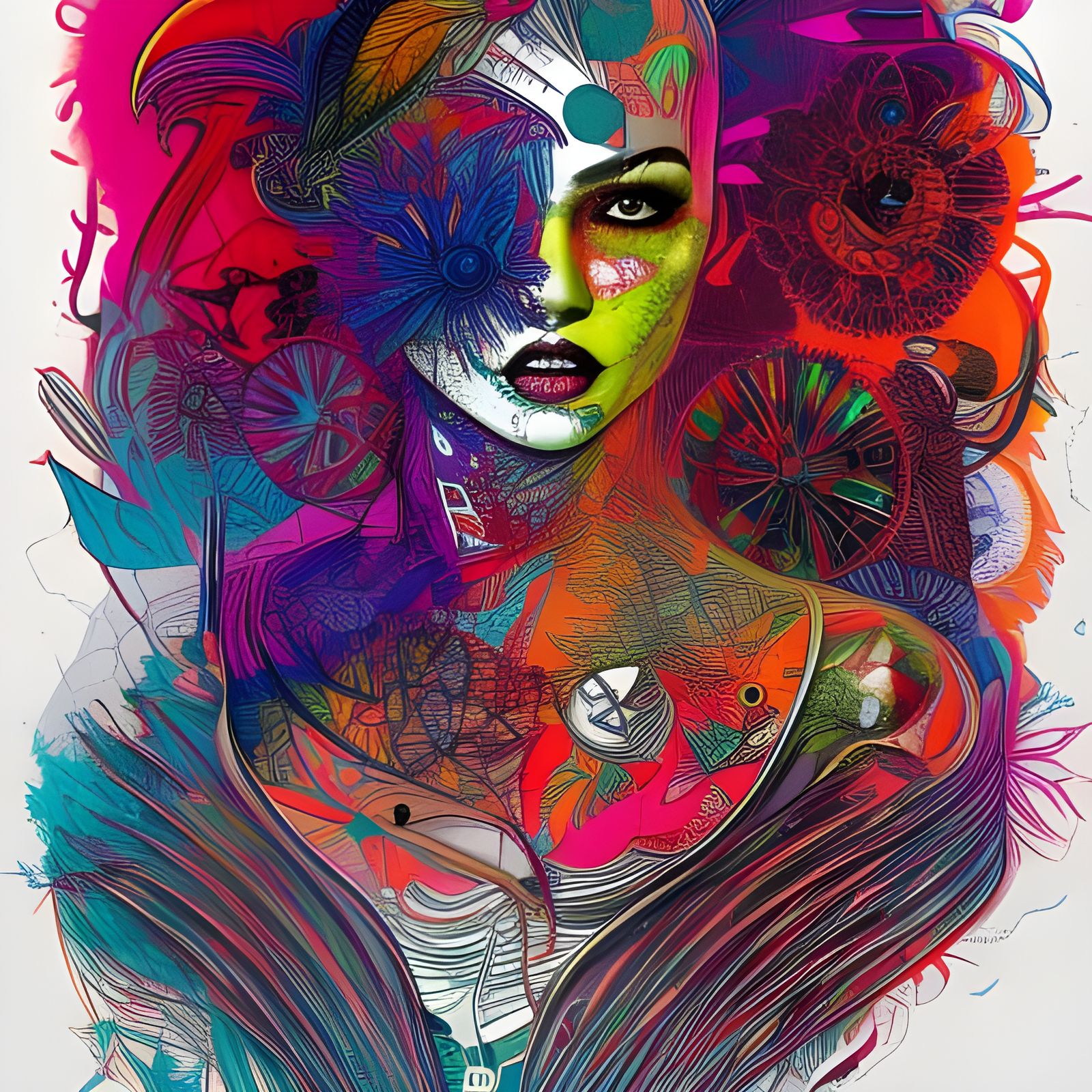 Colorful Life - AI Generated Artwork - NightCafe Creator