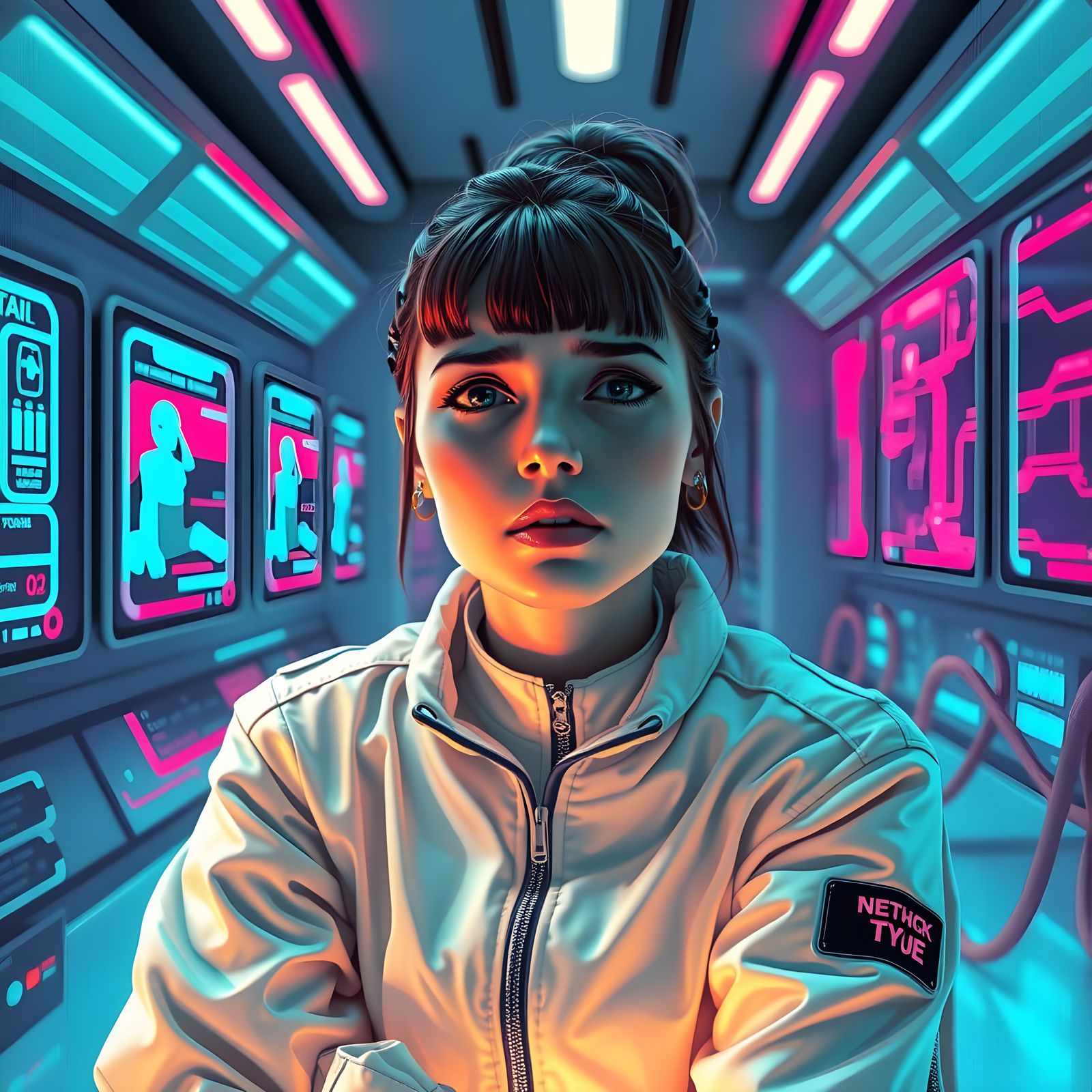 Futuristic Surrealism: Bekka's AI Hypnosis - AI Art