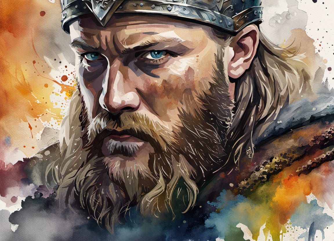 Ragnar Lothbrok the mighty Viking conqueror - AI Generated Artwork ...