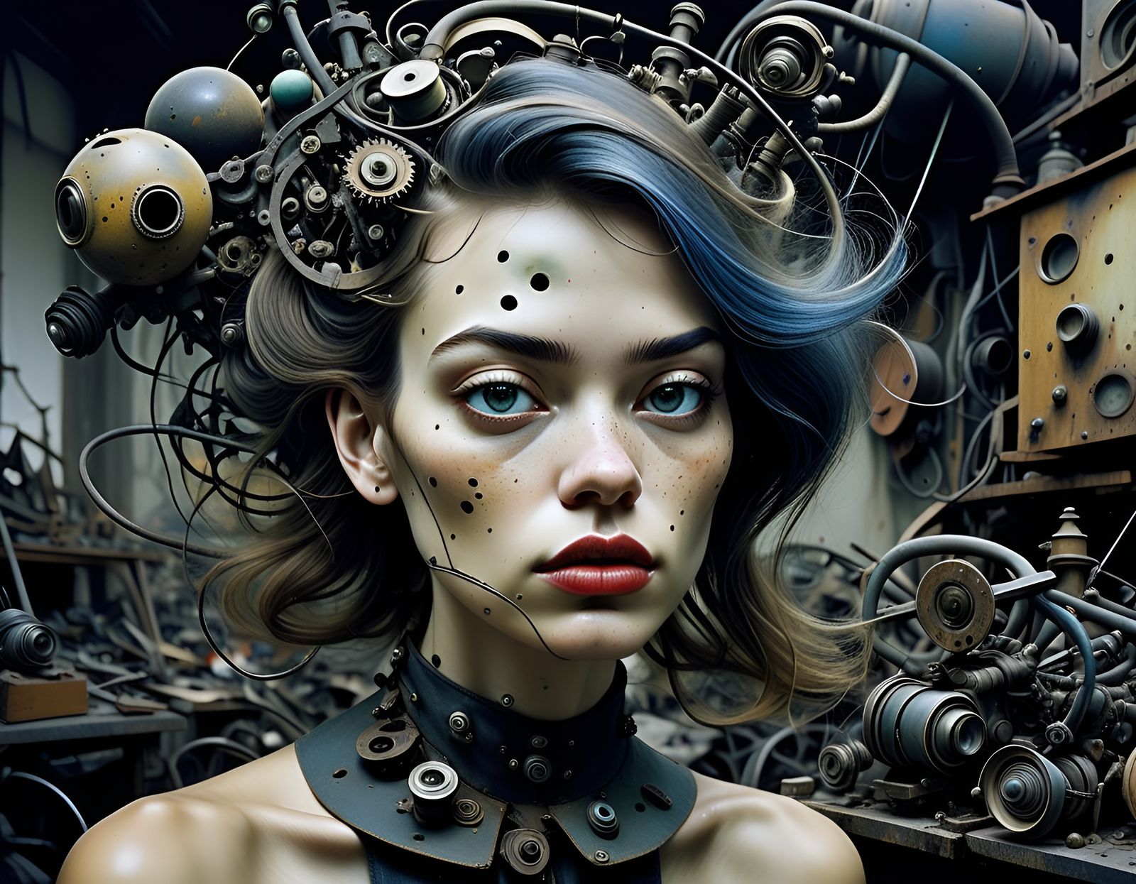 Tangled Mess - AI Generated Artwork - NightCafe Creator