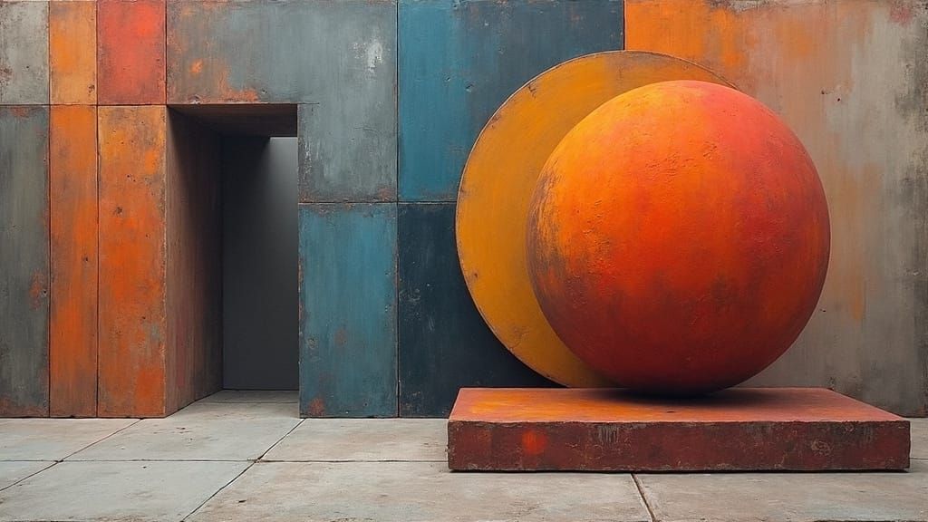 Sculptural Installation - Style of Mark Rothko