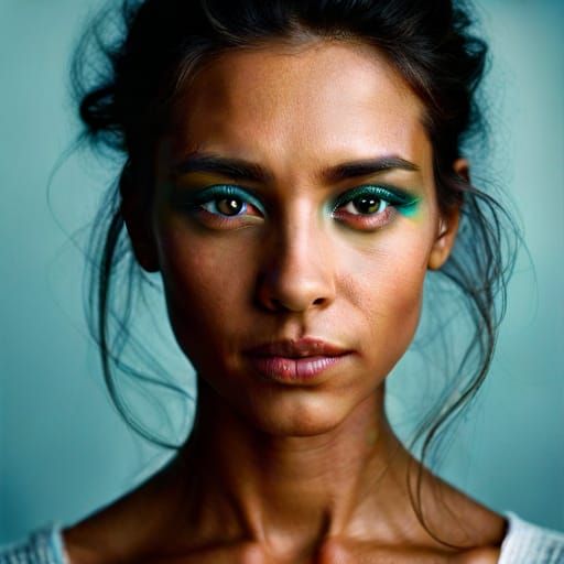 Female Portrait - AI Generated Artwork - NightCafe Creator