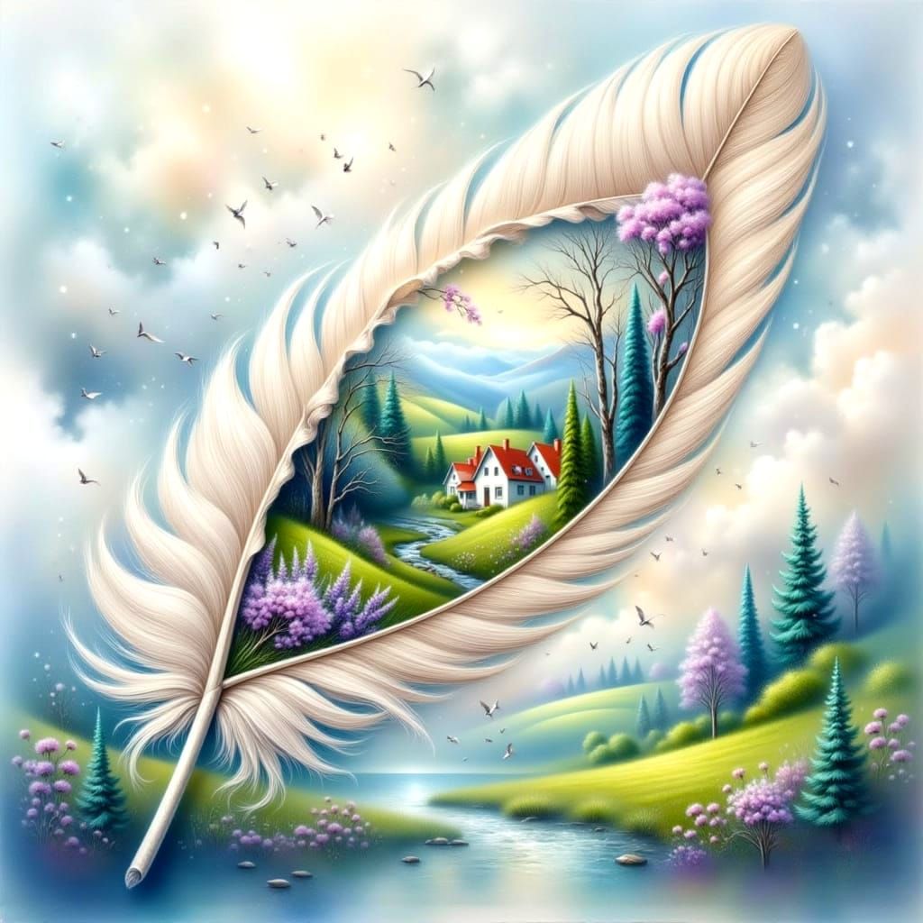 Quill feather magic - Quill feather magic