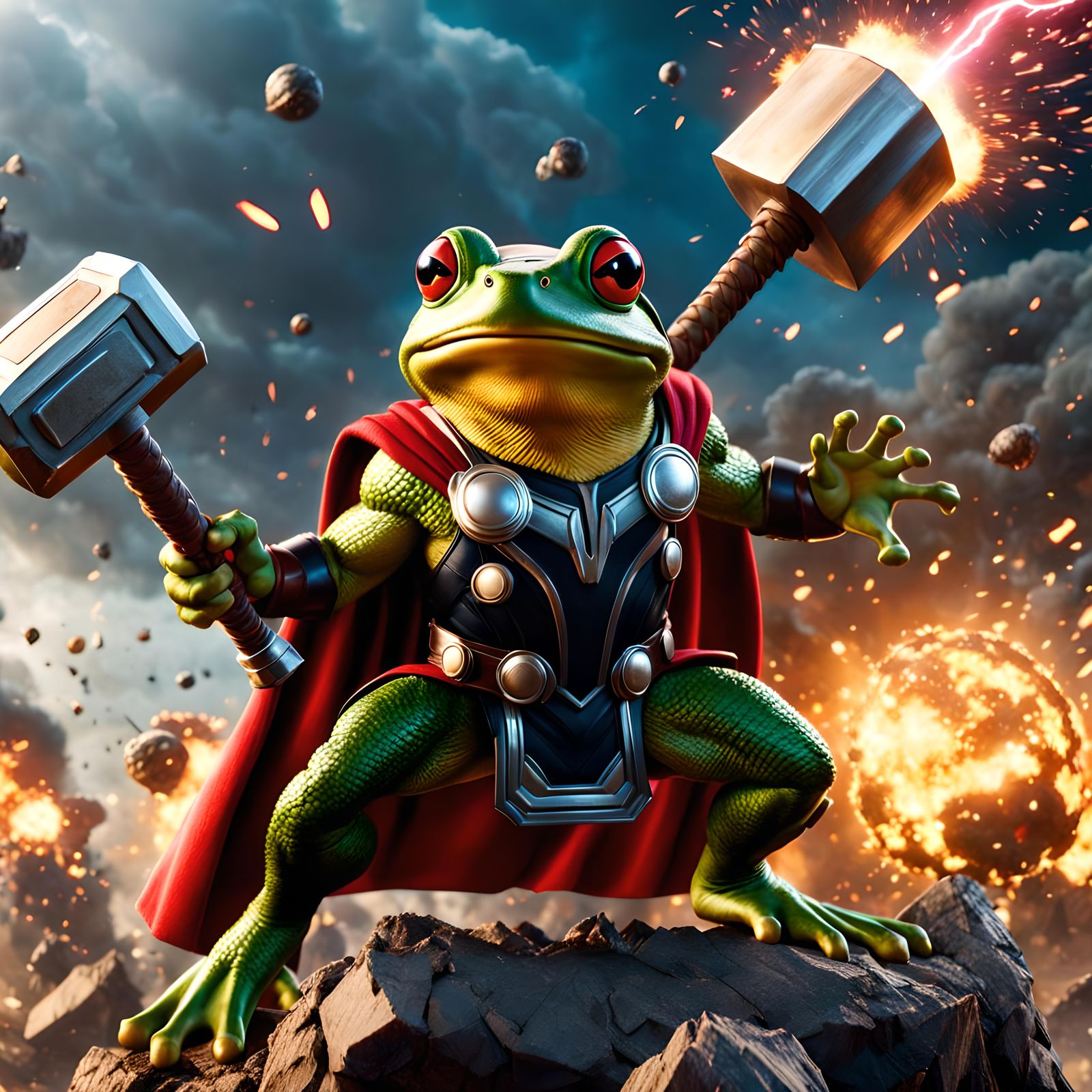 Throg - AI Generated Artwork - NightCafe Creator