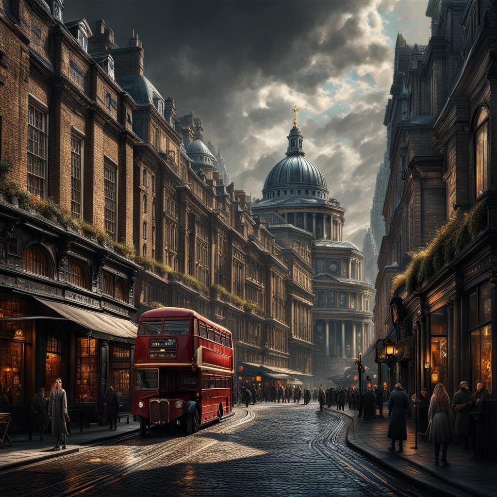 London - AI Generated Artwork - NightCafe Creator