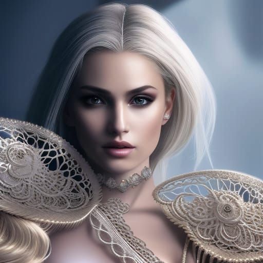 blonde beautiful girl - AI Generated Artwork - NightCafe Creator