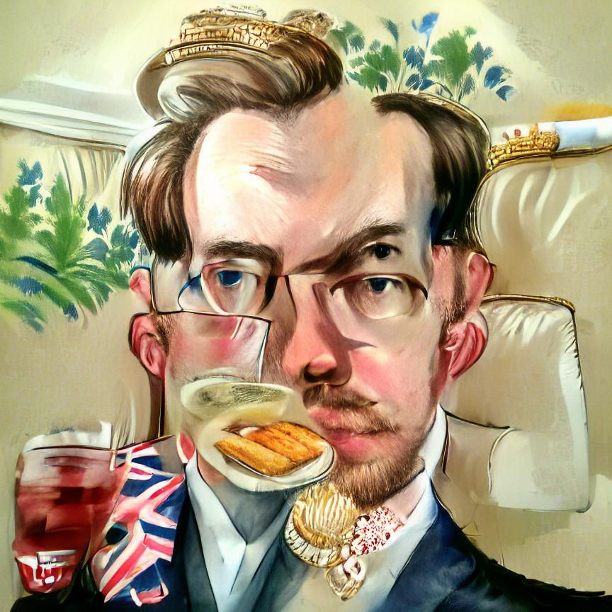 Portrait of a posh Englishman - AI Generated Artwork - NightCafe Creator
