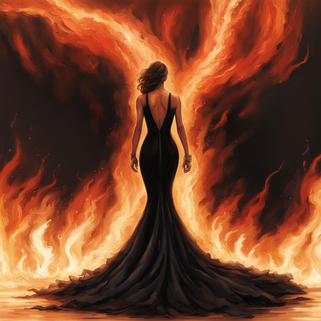 Flames - AI Generated Artwork - NightCafe Creator