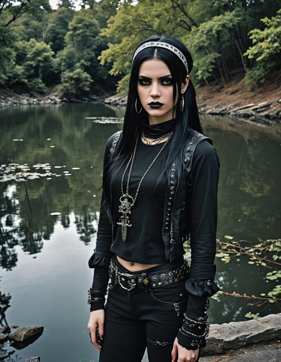 Goth - AI Generated Artwork - NightCafe Creator