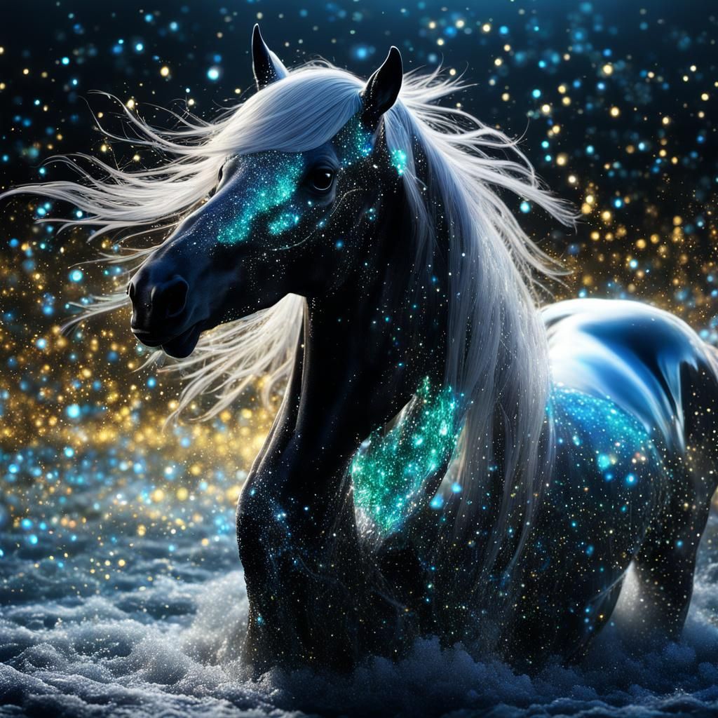 Magical horse - AI Generated Artwork - NightCafe Creator