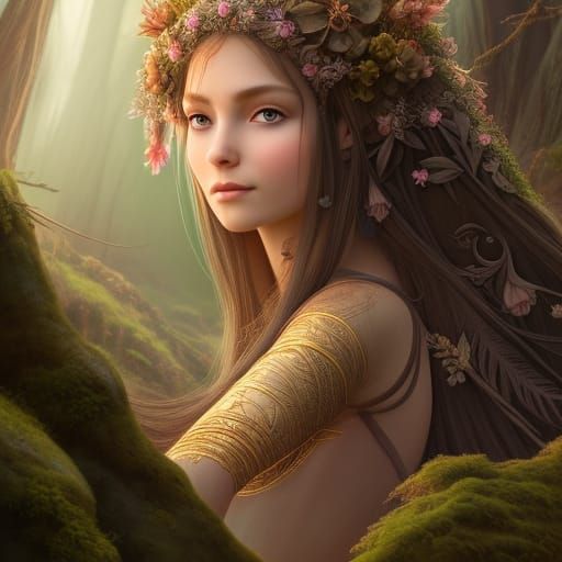Nature Queen - AI Generated Artwork - NightCafe Creator