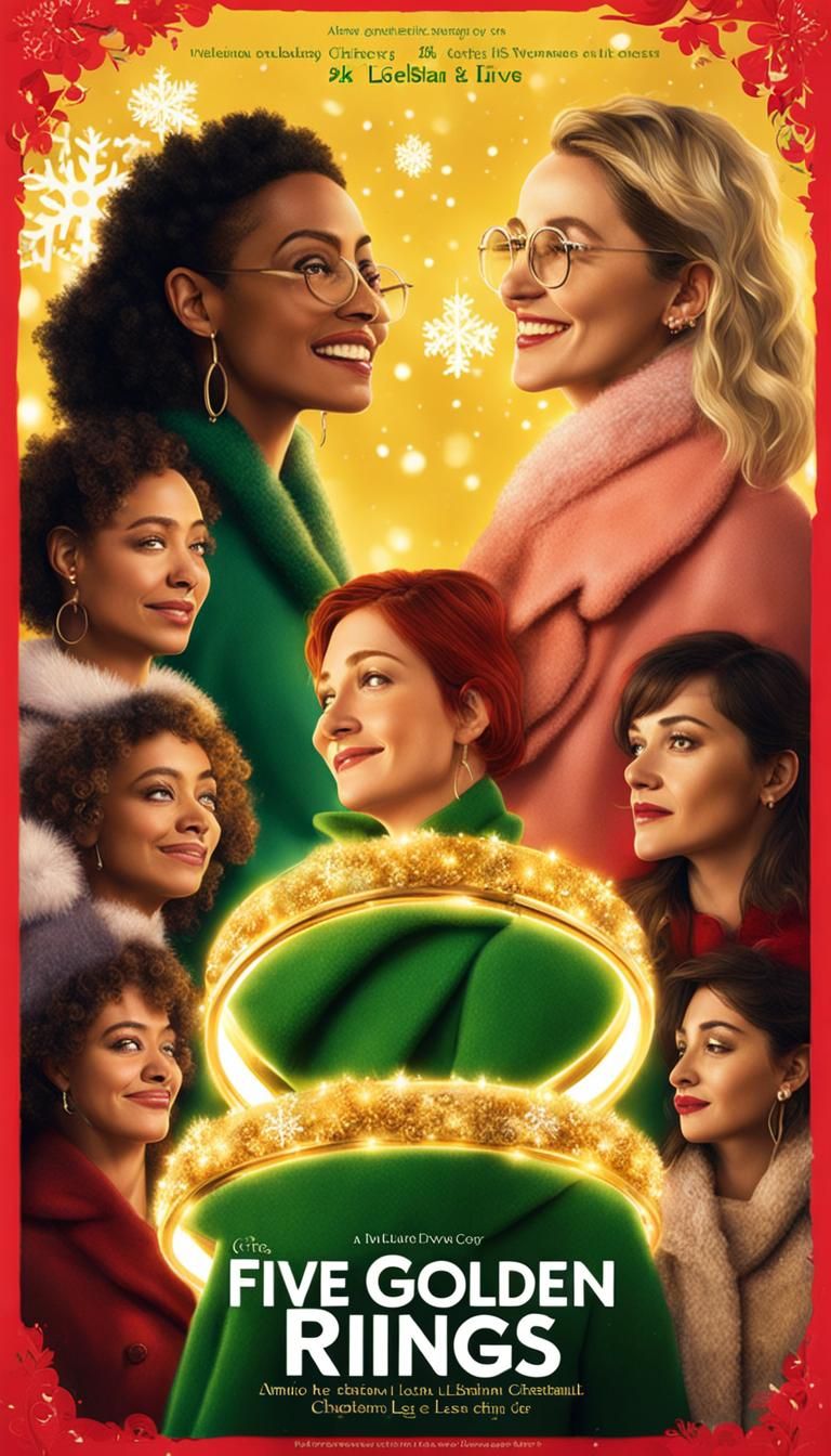 Five Golden Rings III - AI Generated Artwork - NightCafe Creator