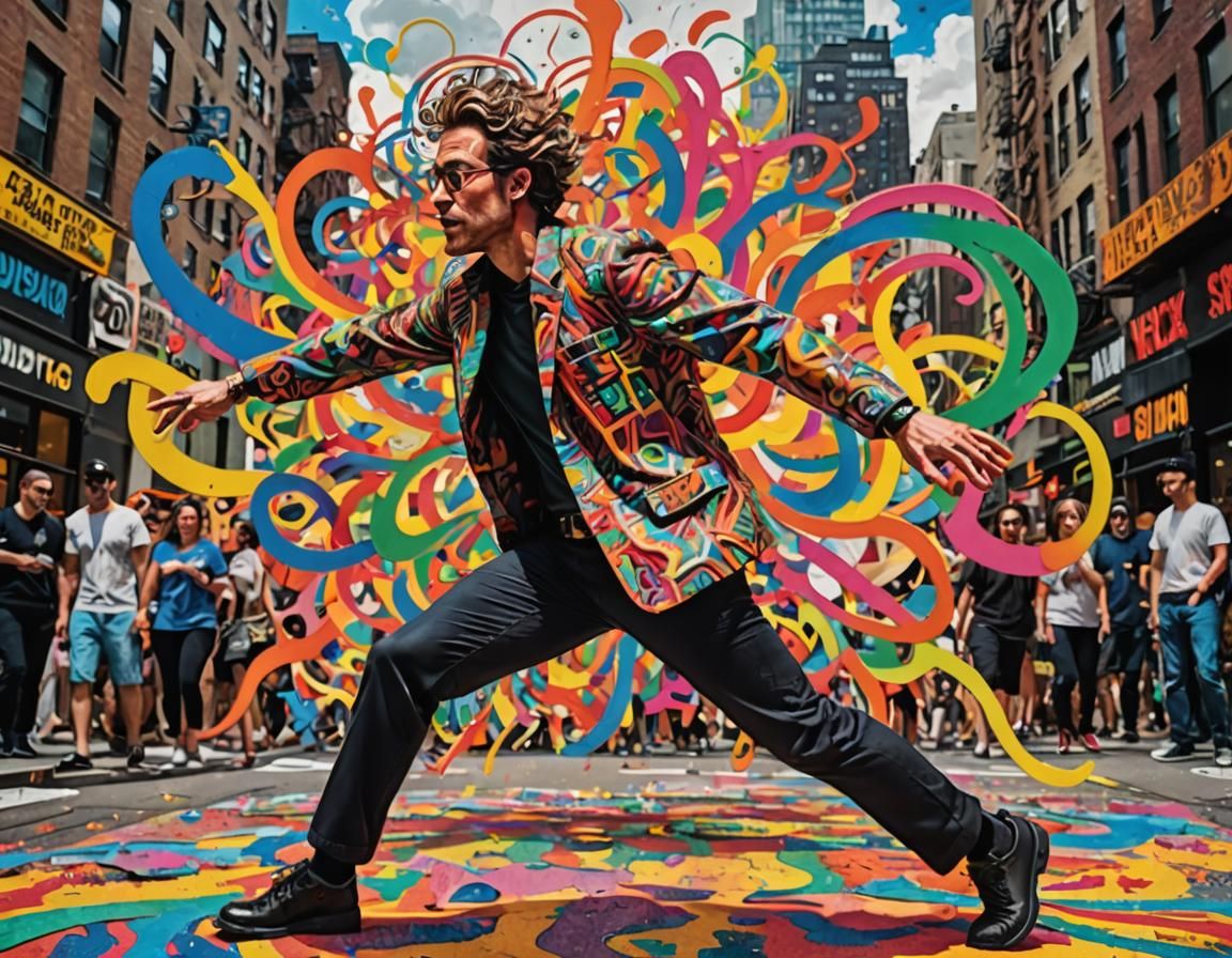 Olympic Breakdancer - AI Generated Artwork - NightCafe Creator