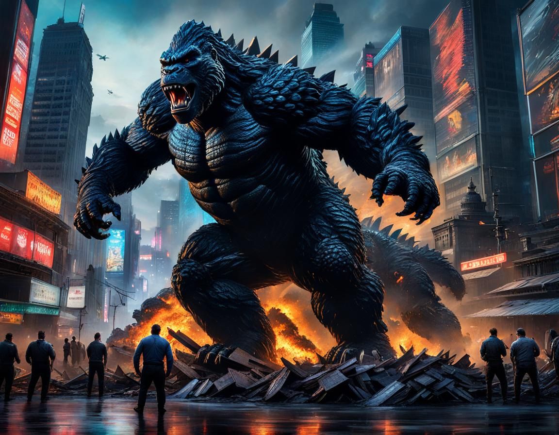 WTF??? Kongzilla - AI Generated Artwork - NightCafe Creator