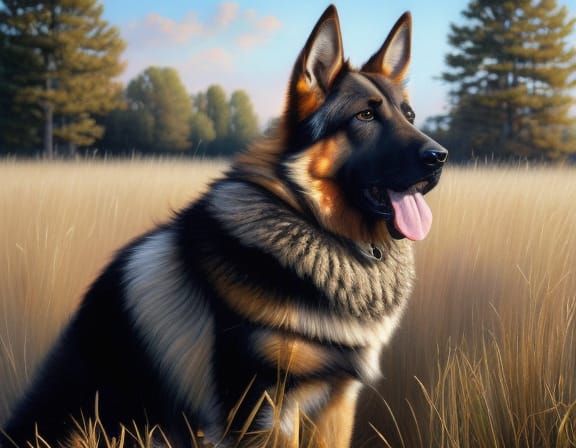 Insanely detailed hyperrealistic full-body portrait painting of a ...