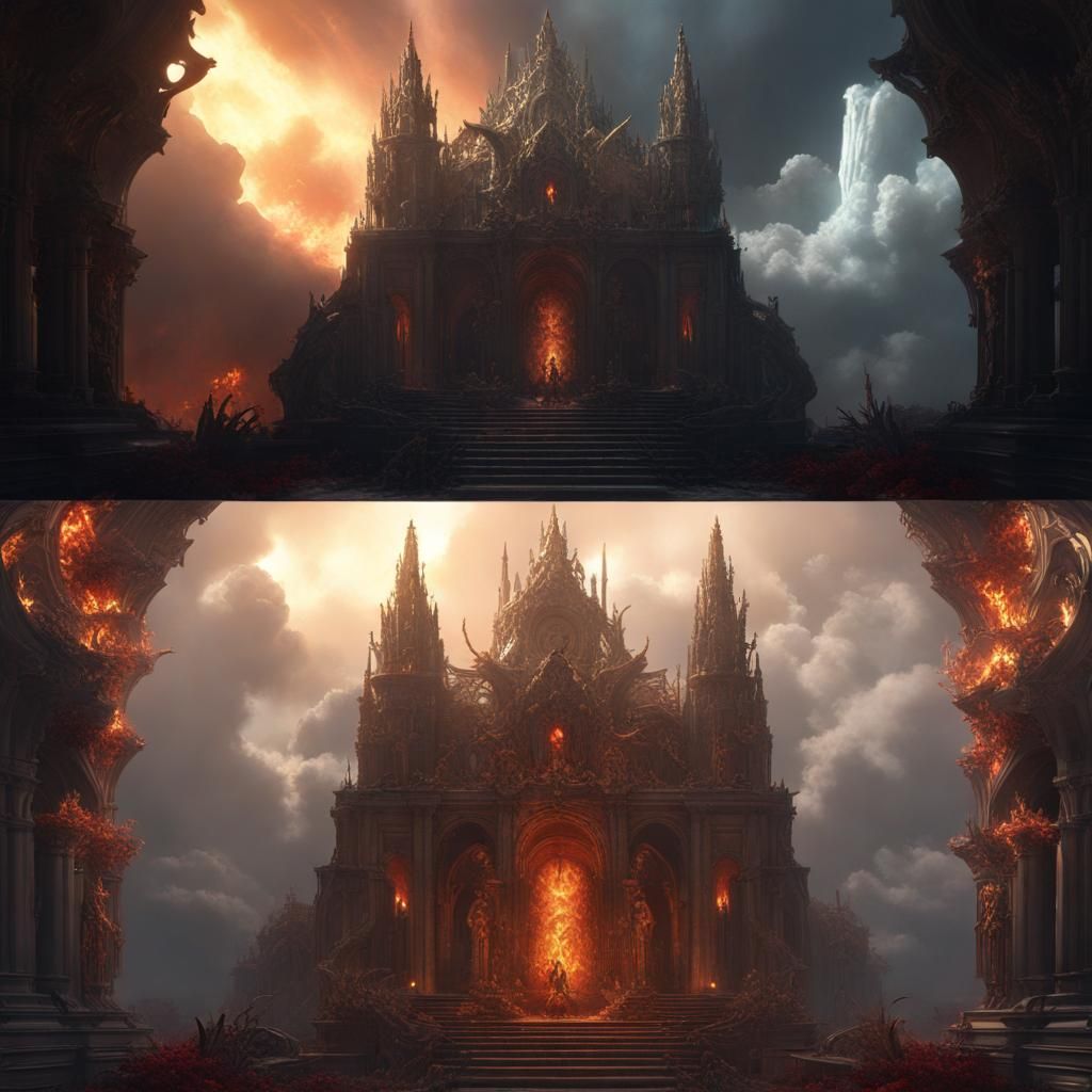 Dark Tower Castle - AI Generated Artwork - NightCafe Creator