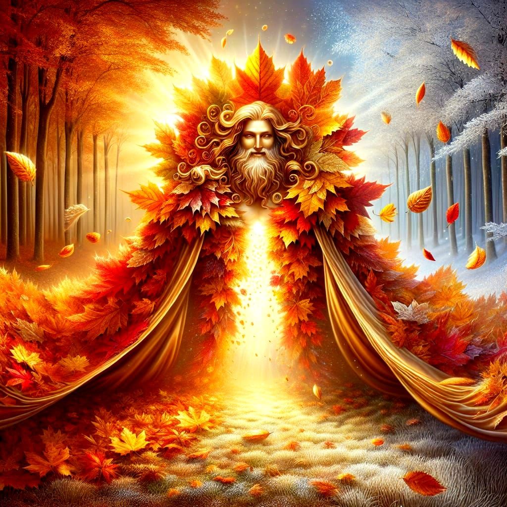 entrance - Autumn God Reveals Winter Wonder in Majestic Styl...