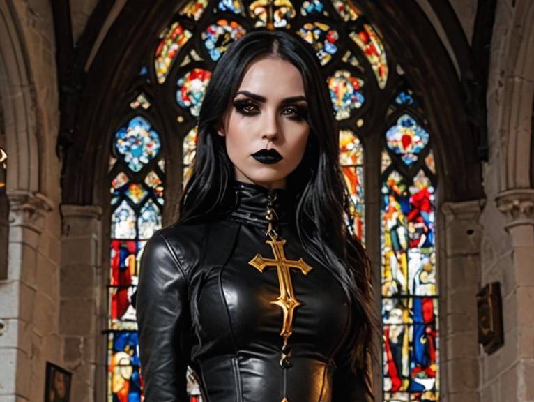 Evil Goddess - AI Generated Artwork - NightCafe Creator