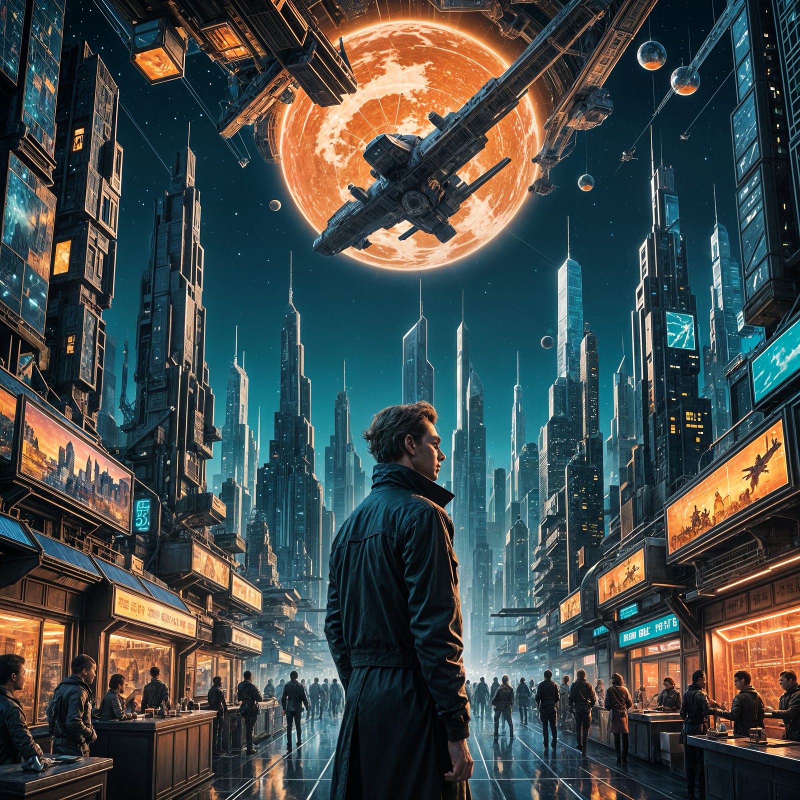 Welcome to solarCity - Surreal Solar Metropolis in Hyper-Re...