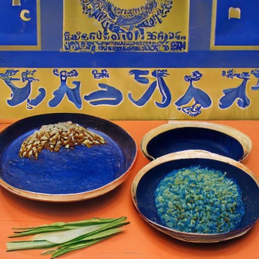 The inspiration for the blue curry rice clip art from Irasutoya. - AI ...