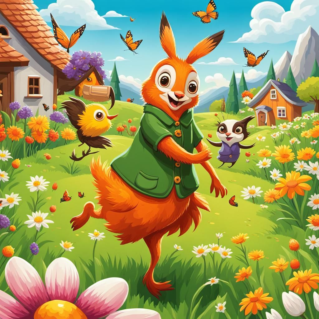 Whimsical and cheerful - AI Generated Artwork - NightCafe Creator