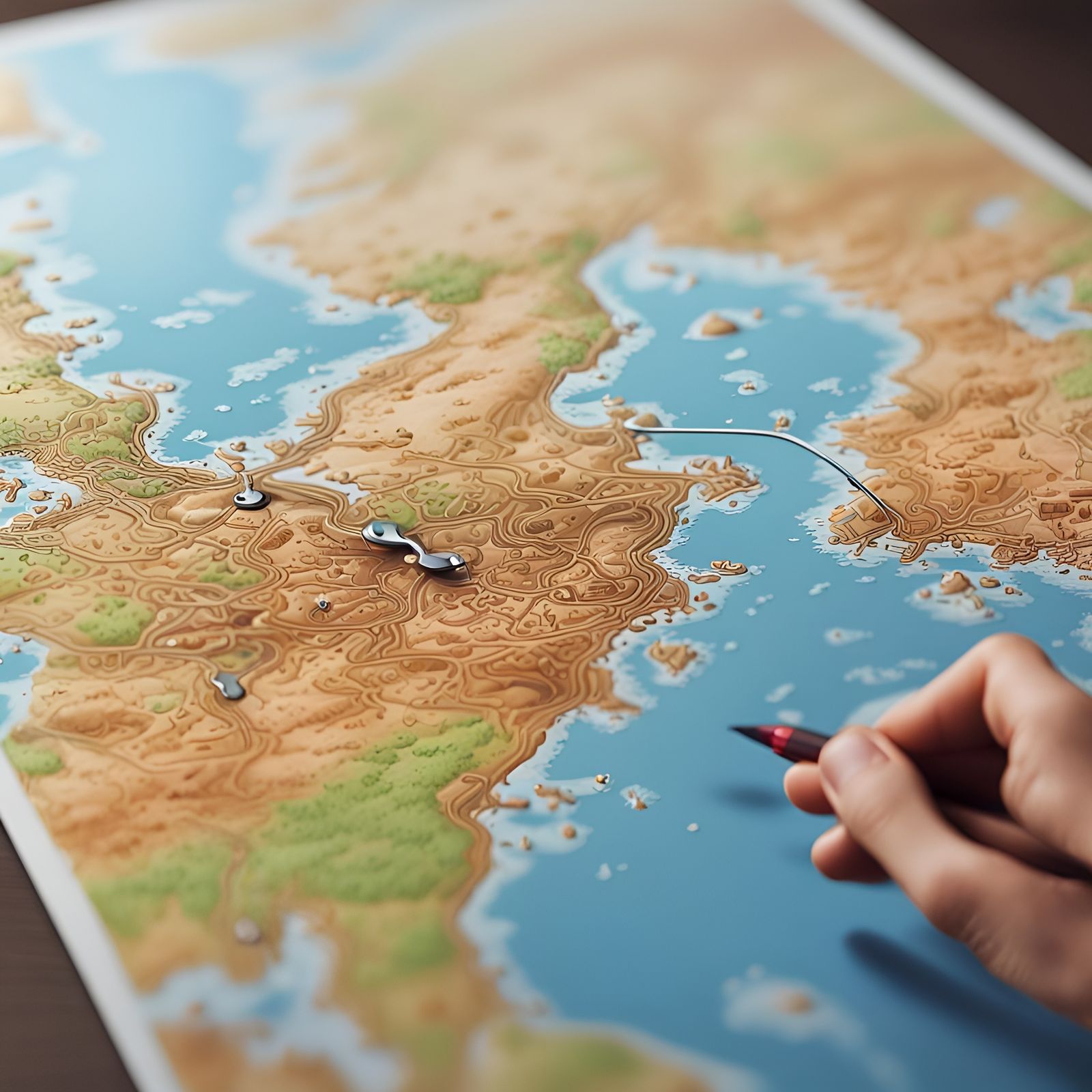 Map making - AI Generated Artwork - NightCafe Creator