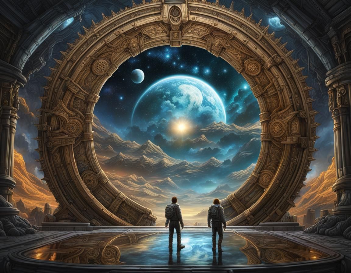Stargate II - AI Generated Artwork - NightCafe Creator