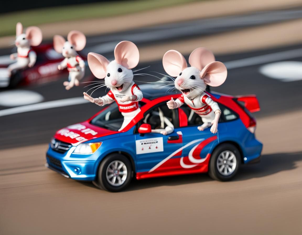 The Mouse Race - AI Generated Artwork - NightCafe Creator