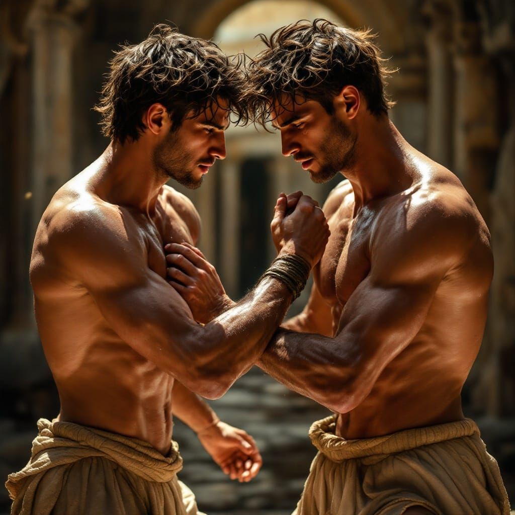 Roman Wrestlers 241222B - Roman Wrestlers 241222B