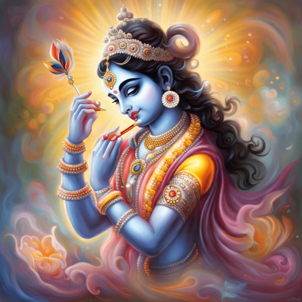 Manifest the Divine: Create an Image Depicting the Grace and Wisdom of ...