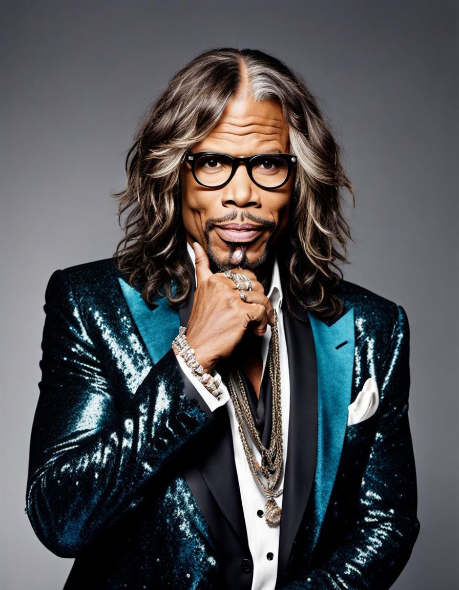 Steven Tyler Perry - AI Generated Artwork - NightCafe Creator