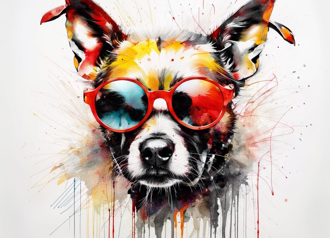 Cool Pup I - AI Generated Artwork - NightCafe Creator