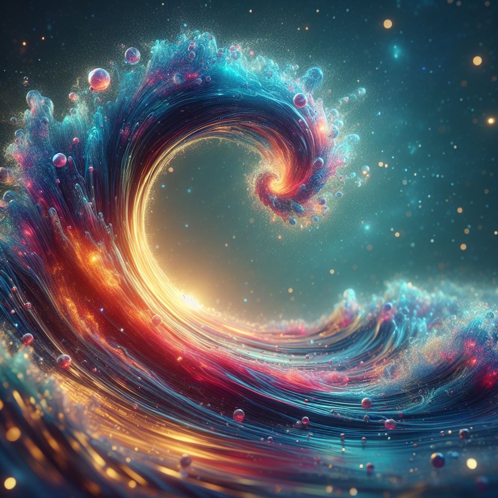 Galaxy - Wave - AI Generated Artwork - NightCafe Creator