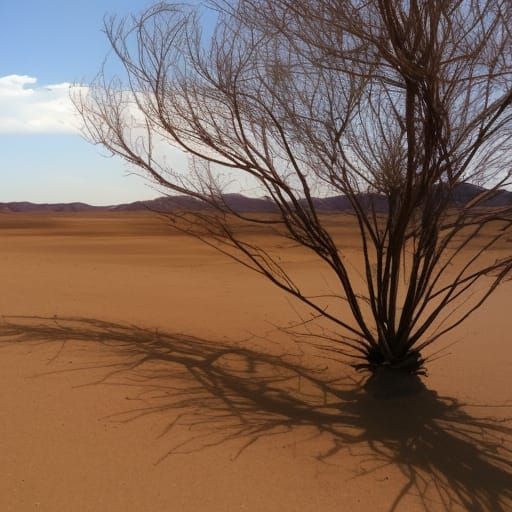 The Desert - AI Generated Artwork - NightCafe Creator