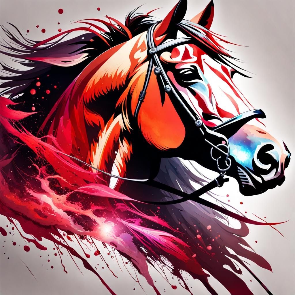 Horse - AI Generated Artwork - NightCafe Creator