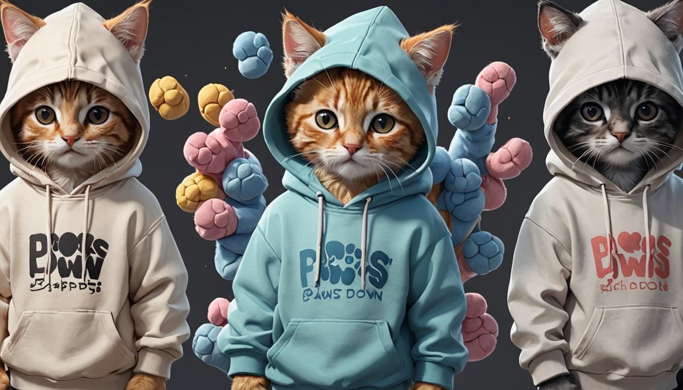 Paws Down got them paws down - AI Generated Artwork - NightCafe Creator