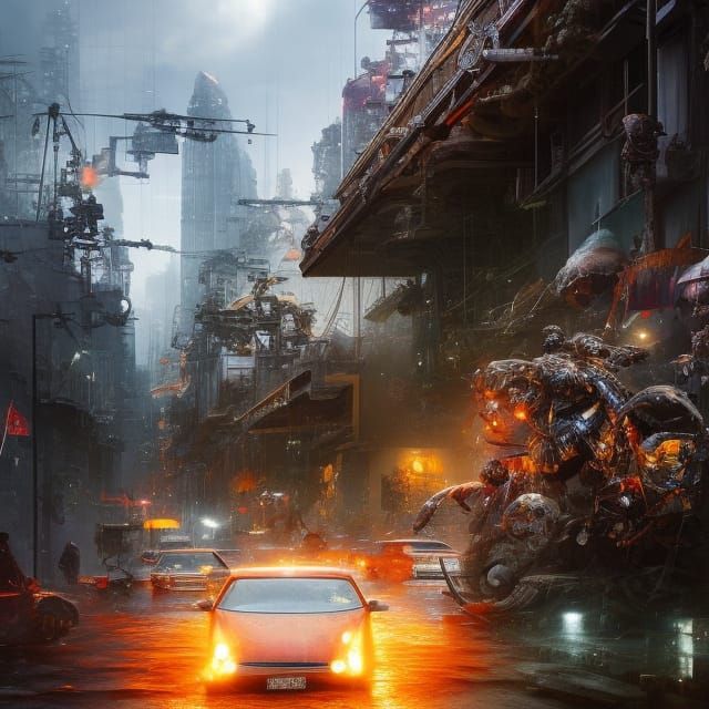 The Hadron event 002 - AI Generated Artwork - NightCafe Creator