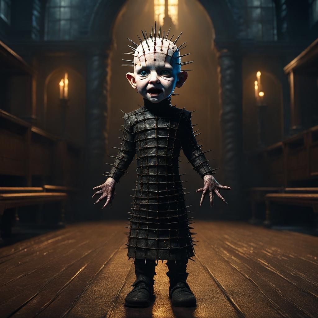 Baby Pinhead - AI Generated Artwork - NightCafe Creator